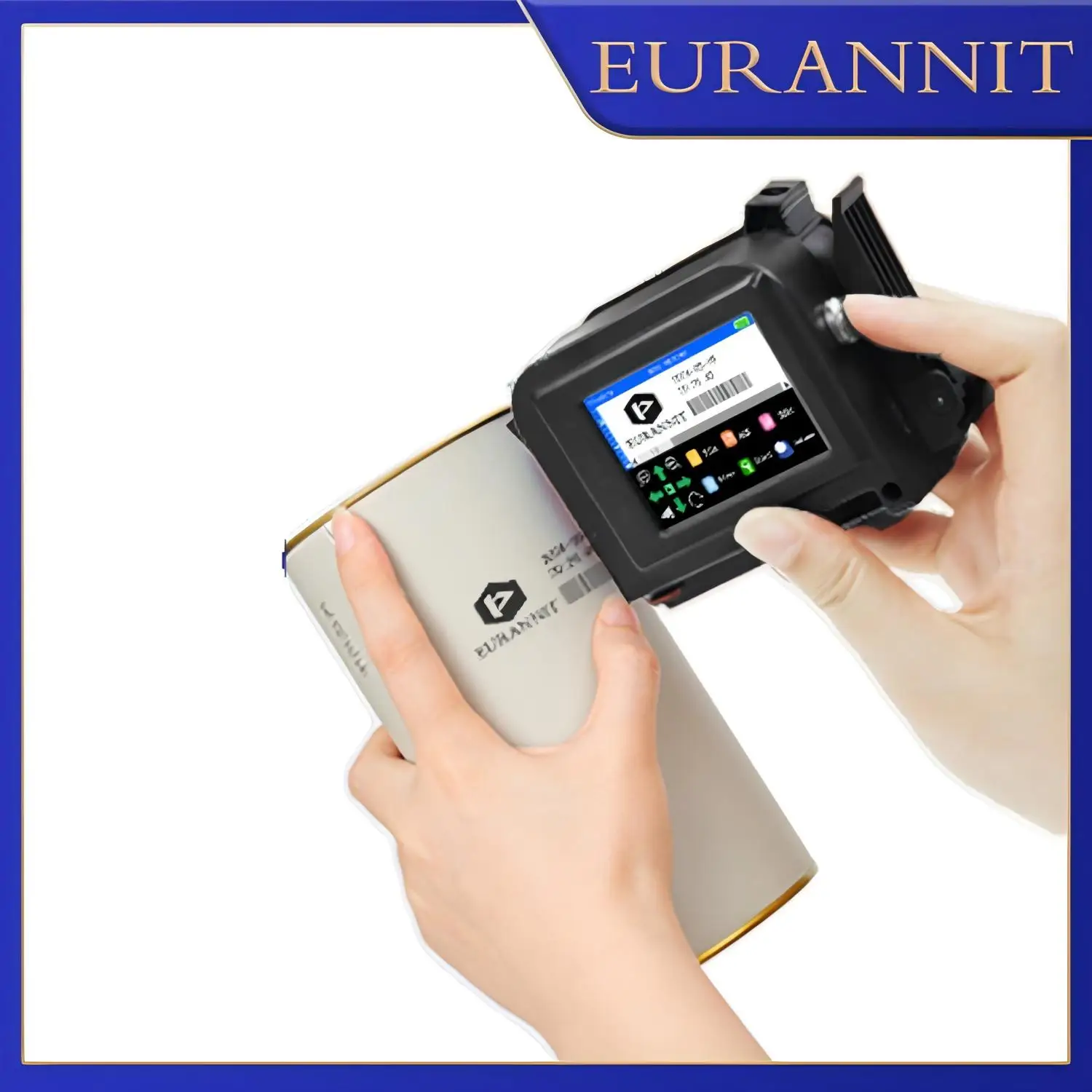 EURANNIT E11 12.7mm Print Head Mini Printer Portable Handheld Inkjet ...