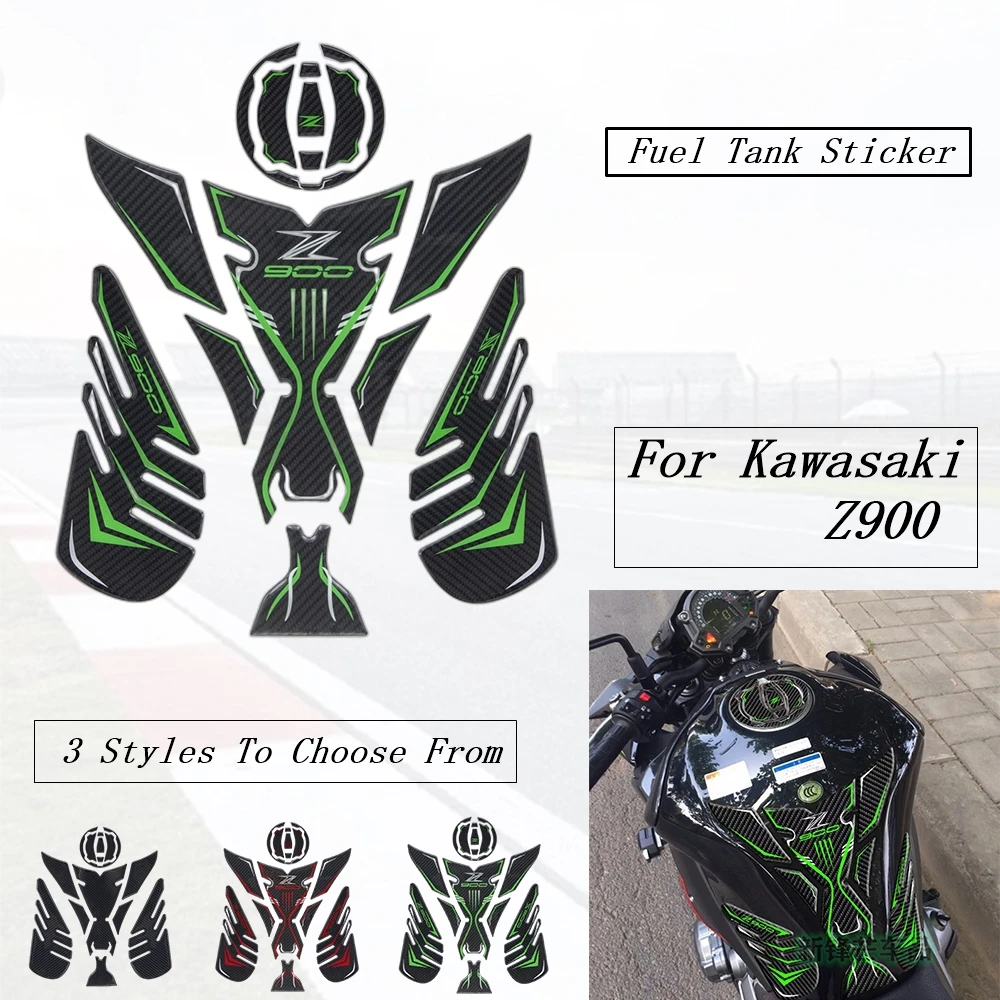 Z900-Motorcycle-Sticker-Carbon-Fiber-Fuel-Tank-Pad-Protector-Case ...