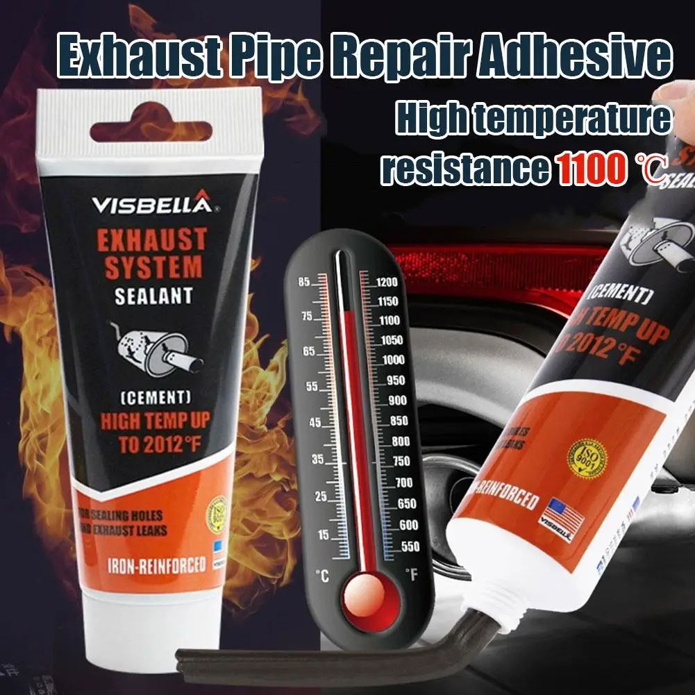High-Temperature-Sealant-Car-Exhaust-Pipe-Tailpipe-Repair-Repair ...