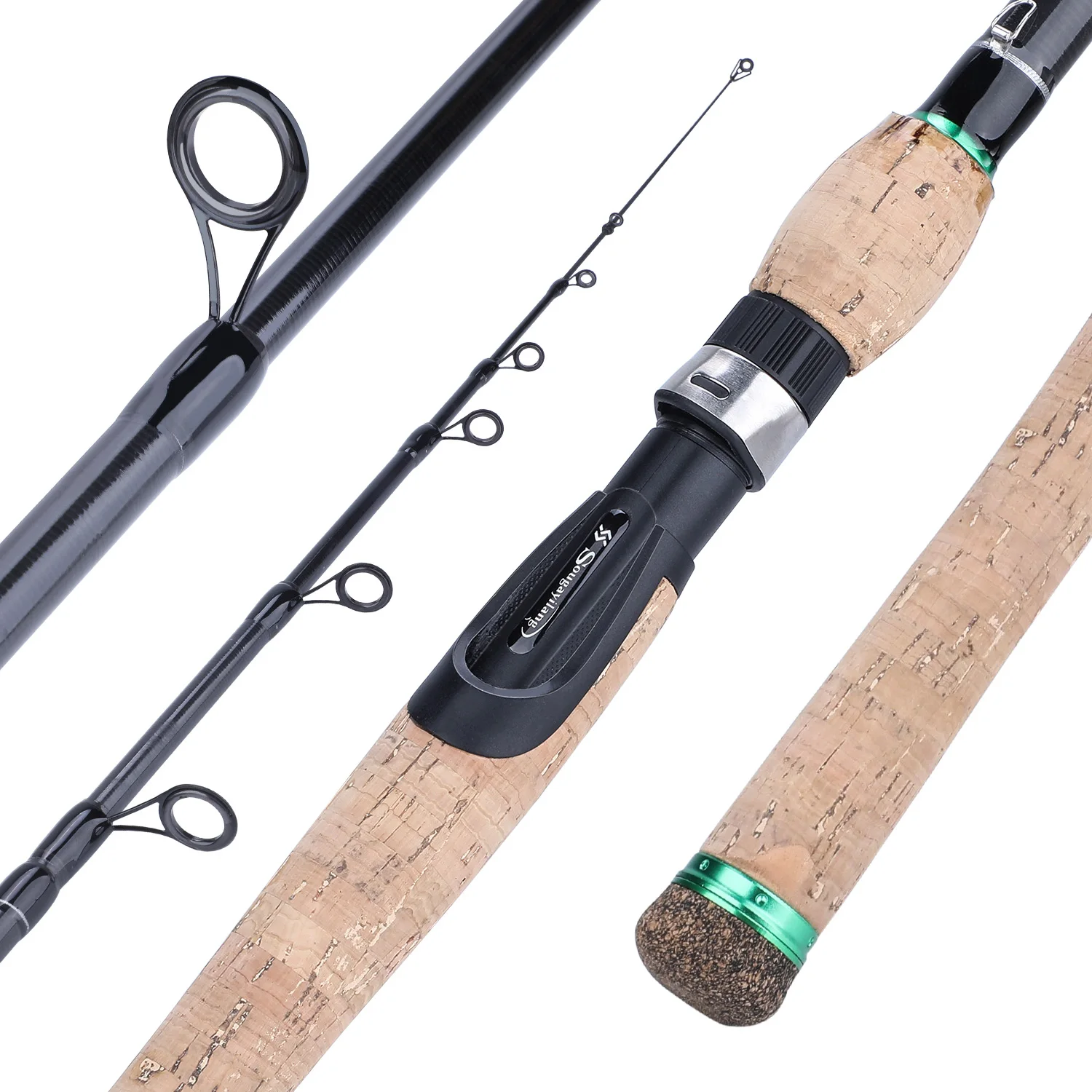 Sougayilang 1.8M 2.1M 2.4M 2.7M Portable Telescopic Fishing Rod Carbon ...
