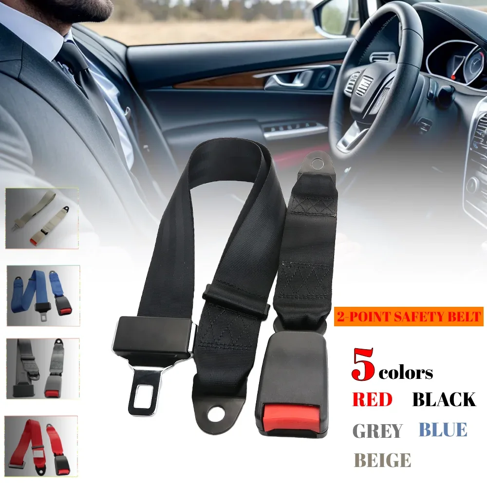 Cintur-n-de-seguridad-ajustable-rojo-2-puntos-cintur-n-de-seguridad ...