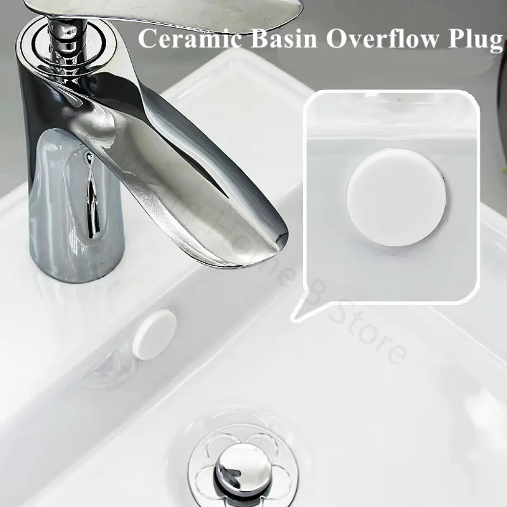 Wash-Basin-Overflow-Covers-Ring-Basin-Trim-Bath-Drain-Seal-Bathtub-Rubber-Round-Stopper-for ...