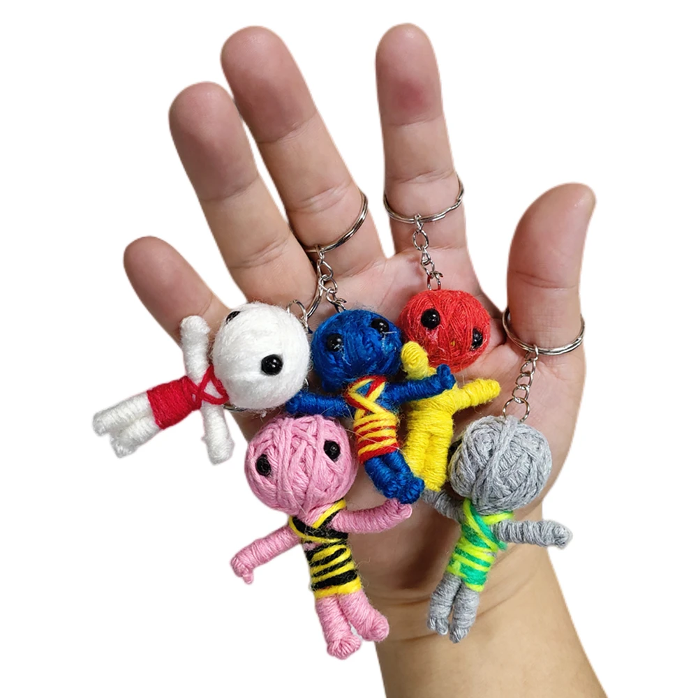 Made-Voodoo-Doll-Keychains-Creative-backpack-Pendant-Cartoon ...
