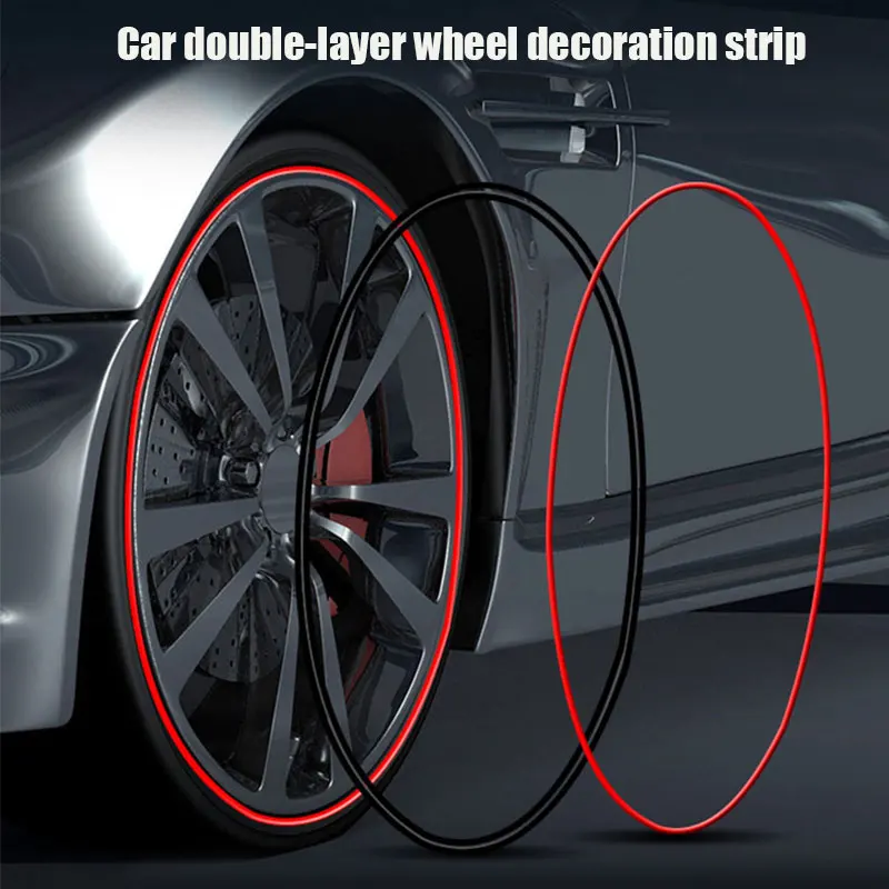 8M-Wheel-Rims-Protectors-Decor-Strip-Anti-Collision-Ring-Double-Layer ...