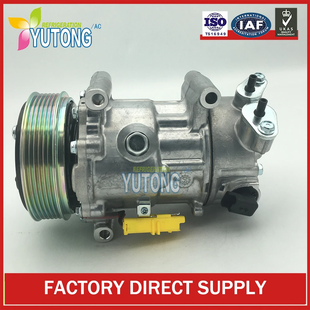 SANDEN-For-peugeot-308-air-conditioning-compressor-for-Peugeot-307-807 ...