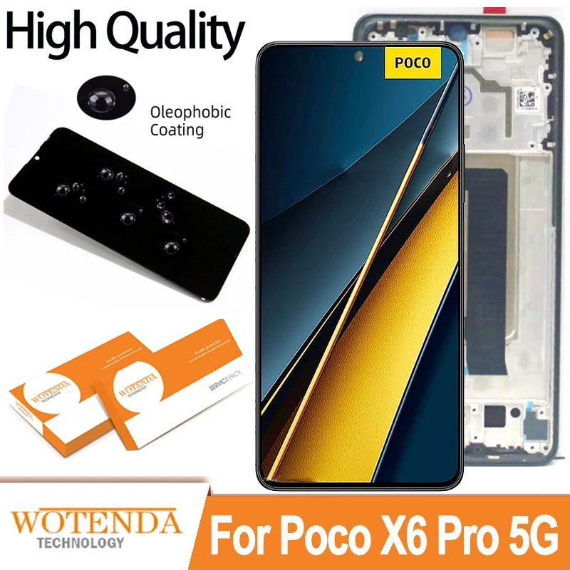 6-67-AMOLED-Display-For-Xiaomi-Poco-X6-Pro-LCD-2311DRK48G-Touch-Screen ...