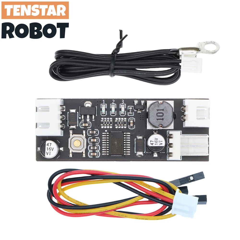 Single 12V 0.8A DC PWM 2-3 Wire Fan Temperature Control Speed Controller Chassis Computer ...