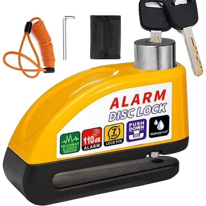 Motorcycle-disc-lock-with-alarm-110-DB-anti-theft-motorcycle-brake-7mm ...