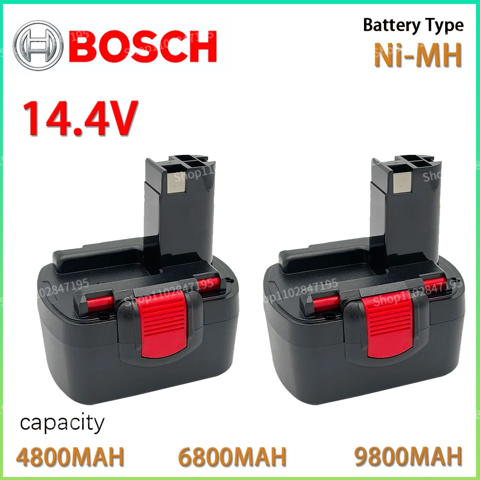 Bosch 14,4 v 2.2ah/2.2ah/2.2ah Batterie für bosch d70745 4,8 bat038 ...