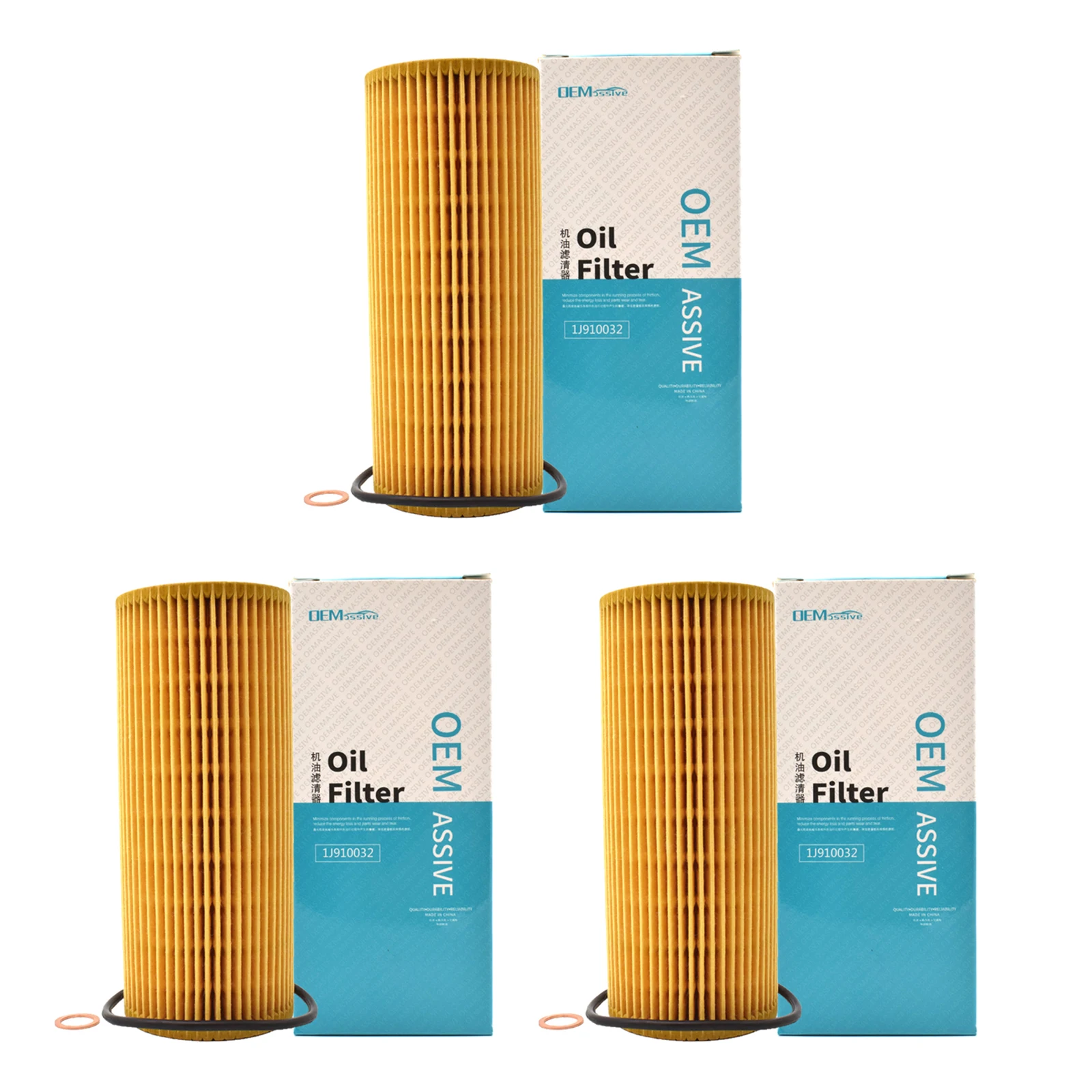 3x-Car-Engine-Oil-Filters-11427788460-11427788454-11428513378-For-BMW ...