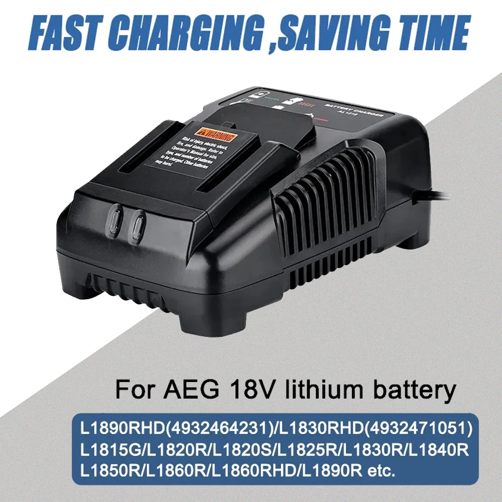 For-RIDGID-AEG-Li-ion-Battery-2A-Fast-Charger-For-AEG-14-4V-18V-Serise ...
