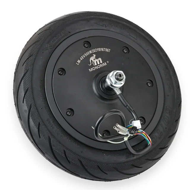 Monorim 48V 500W N9X-22 Motor Wheel Engine Rear With 10 Inch Tubeless ...