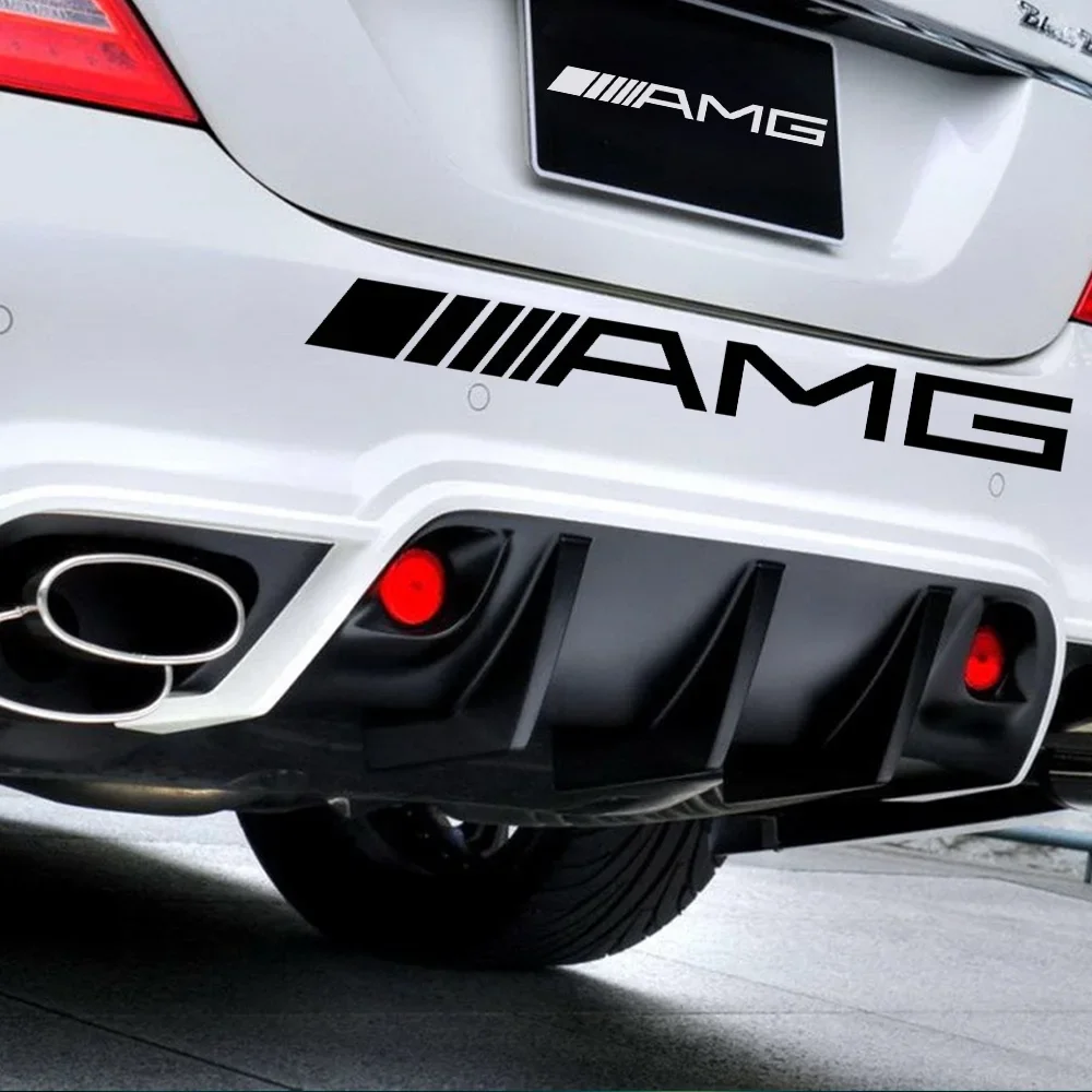 Car Body Decor Decals Car Door Side Stripes Stickers For Mercedes Benz ...