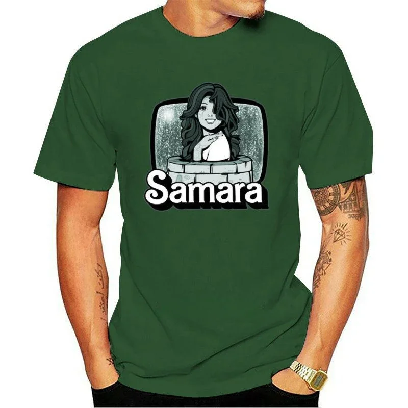 Oversized-T-shirt-S-5Xl-homme-plus-size-tee-shirt-Samara-the-ring ...
