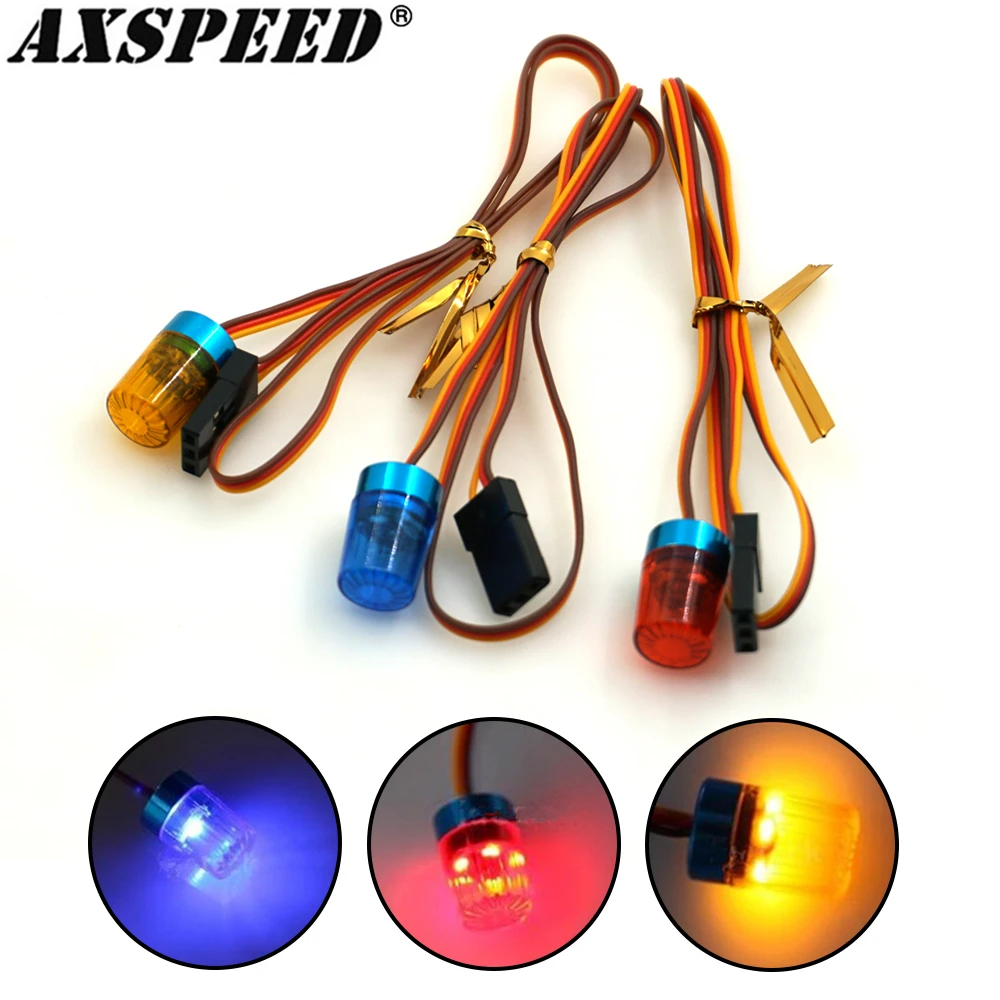 AXSPEED Multi function Ultra Bright RC Car Police Light Strobing ...