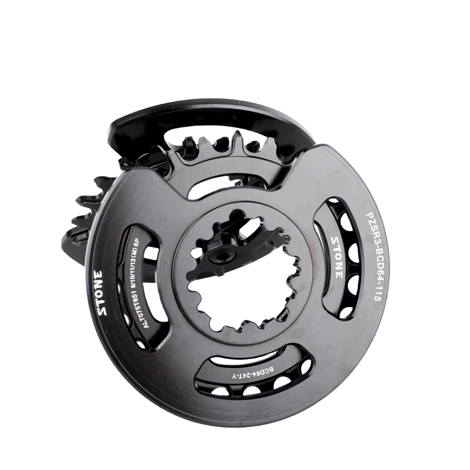 Stone Chainring Adapter Converter Spider with Guard GXP To 64BCD for ...