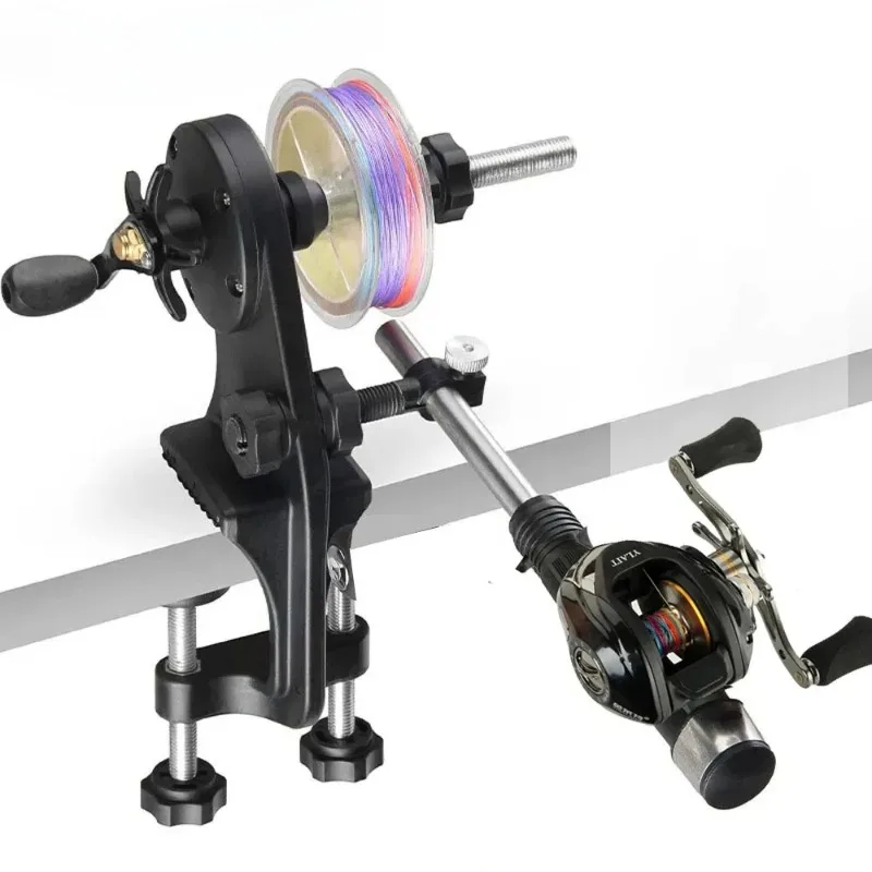 Portable-Fishing-Line-Spool-Winder-Set-Machine-for-Baitcasting-Spinning ...