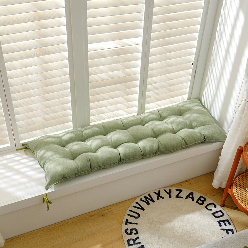 Solid Color Bedside Cushion Simple Double Pillows Multifunction Tatami ...