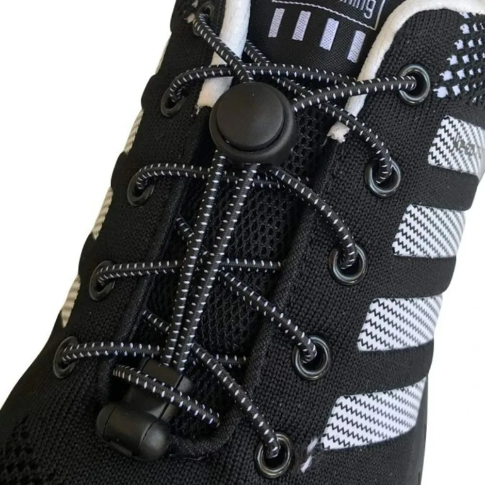 1pair-Lazy-Laces-Sneaker-No-Require-ShoeLaces-Elastic-Shoe-Laces-Shoe ...