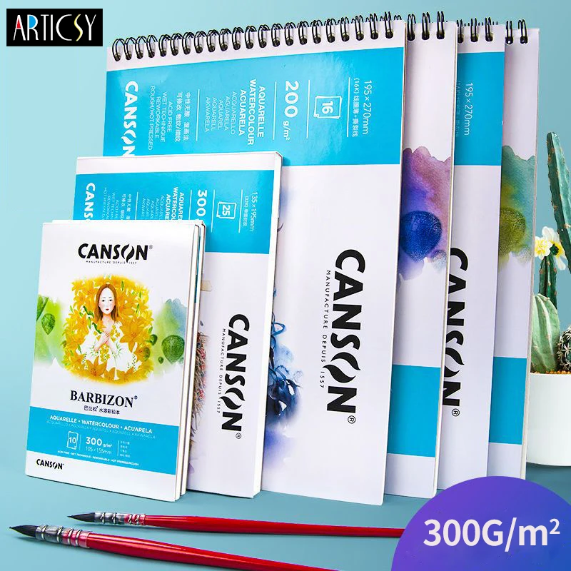 Canson-New-300g-m2-Professional-Water-Color-Painting-Paper-16K-32K ...