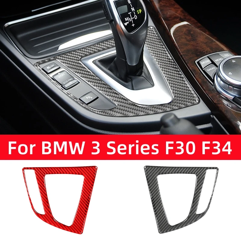 For BMW 3 Series GT F30 F34 2013-2018 Accessories Carbon Fiber Interior ...