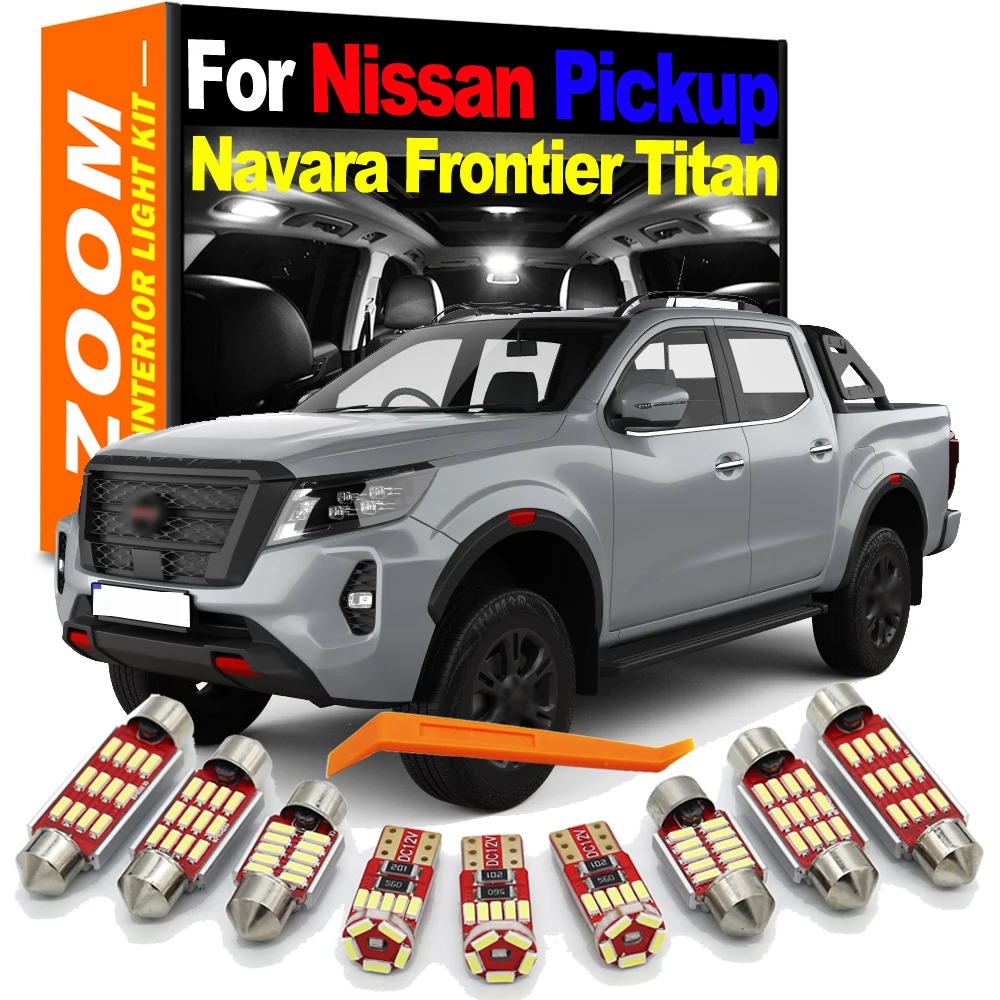Led Interior Light Kit BEAMIT Super Bright White For Nissan D40 Navara ...