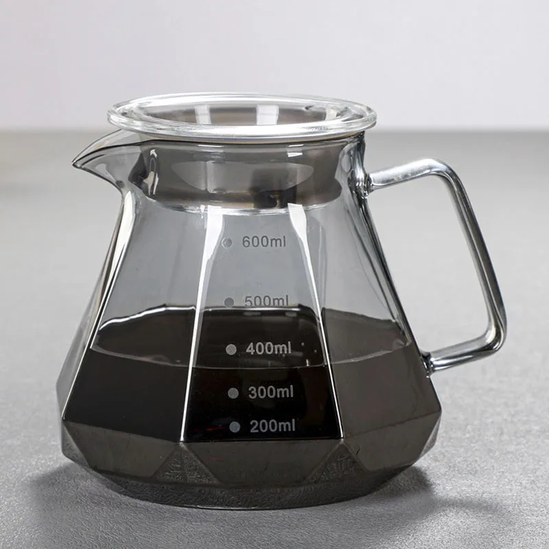 Leeseph-Espresso-Glass-Carafe-Coffee-Pot-Pour-Over-Coffee-Filter-Kettle ...