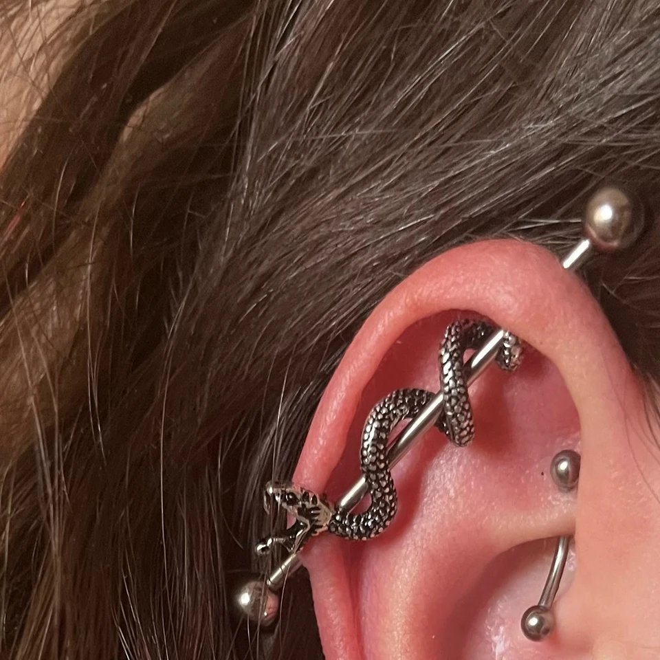 Industrial Bar Dragon Industrial Barbells | Piercing Mania