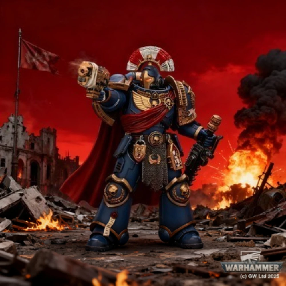 【In Stock】JOYTOY Warhammer 40K 1/18 Action Figure Ultramarines Relic ...