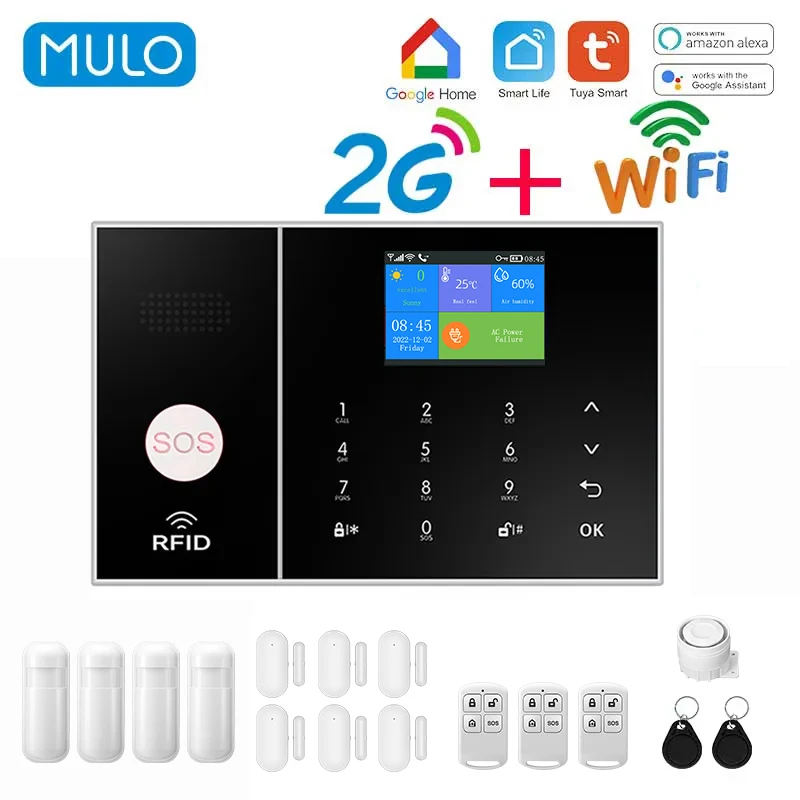 MULO-Tuya-Security-Alarms-For-Home-GSM-Wireless-Home-Alarm-House ...