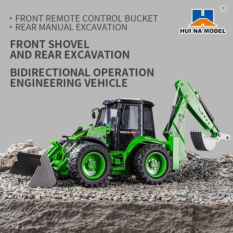 HUINA-1-14-1579-Remote-Control-Plastic-Backhoe-Excavator-2-4G-9CH-RC ...