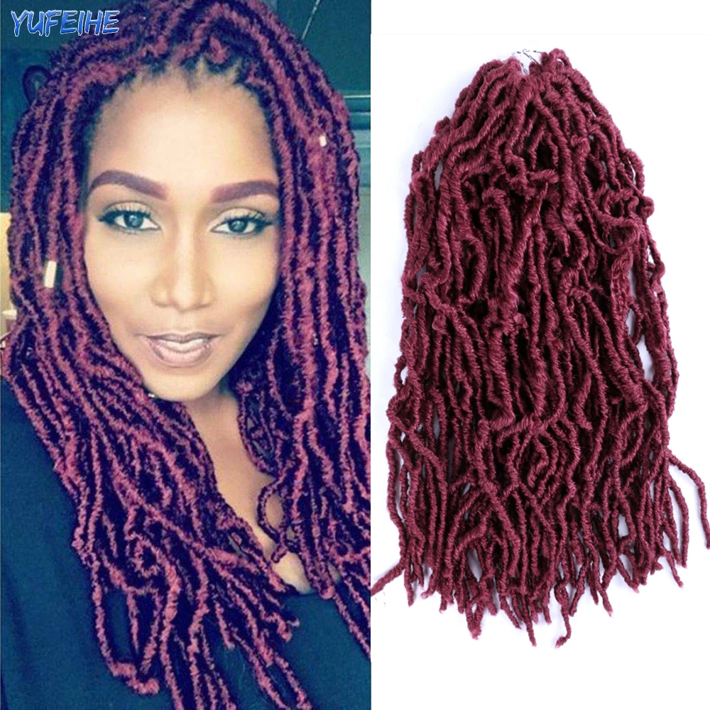 Fake-Locks-Crochet-Hair-Synthetic-Nu-Locs-Hair-Naturel-Colored-Soft ...