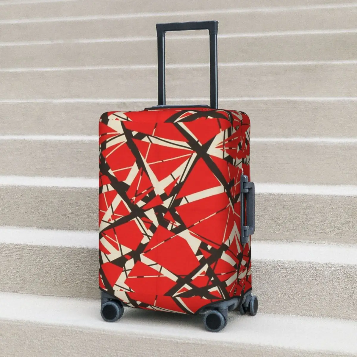 Van-Halen-Suitcase-Cover-Fashion-Stripes-Fun-Travel-Protection-Luggage ...