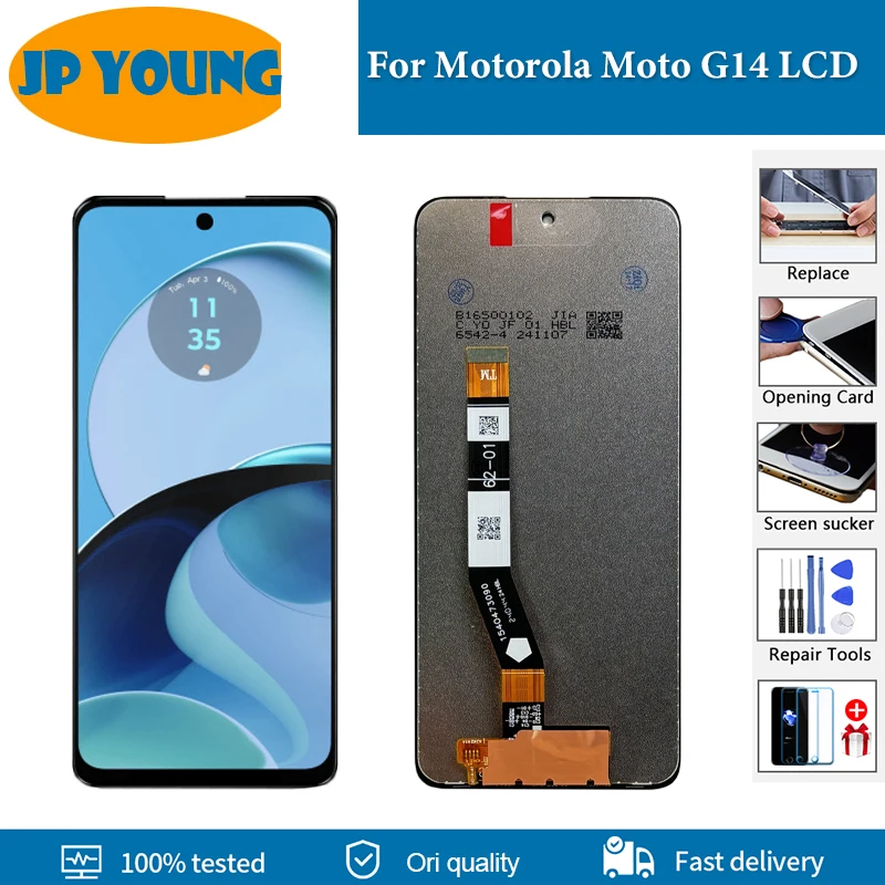Original LCD For Motorola Moto G14 LCD Display Touch Screen Digitizer ...