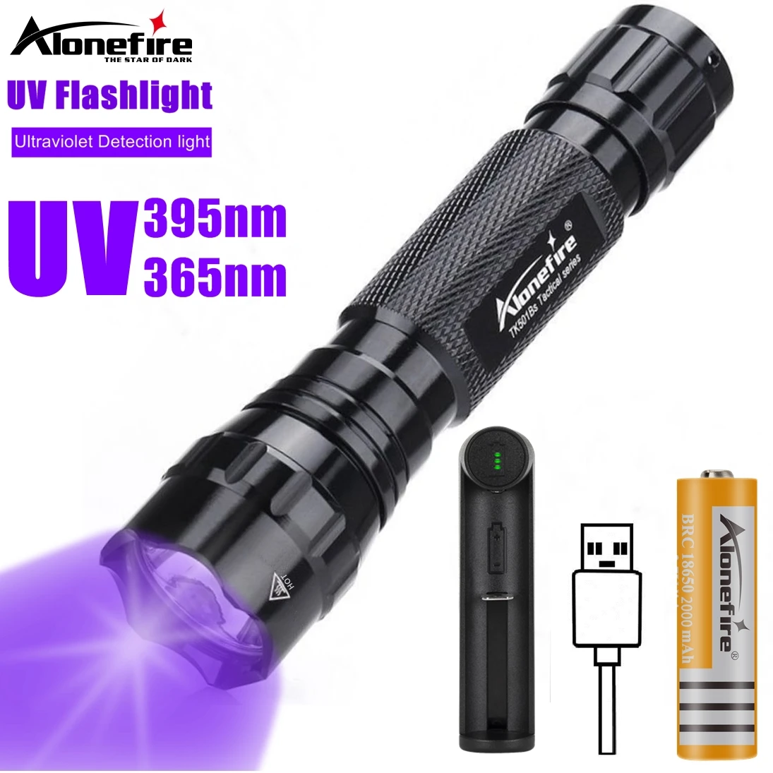 10W-High-Bright-UV-LED-Flashlight-365nm-395nm-Invisible-Ink-Marker-Cat ...