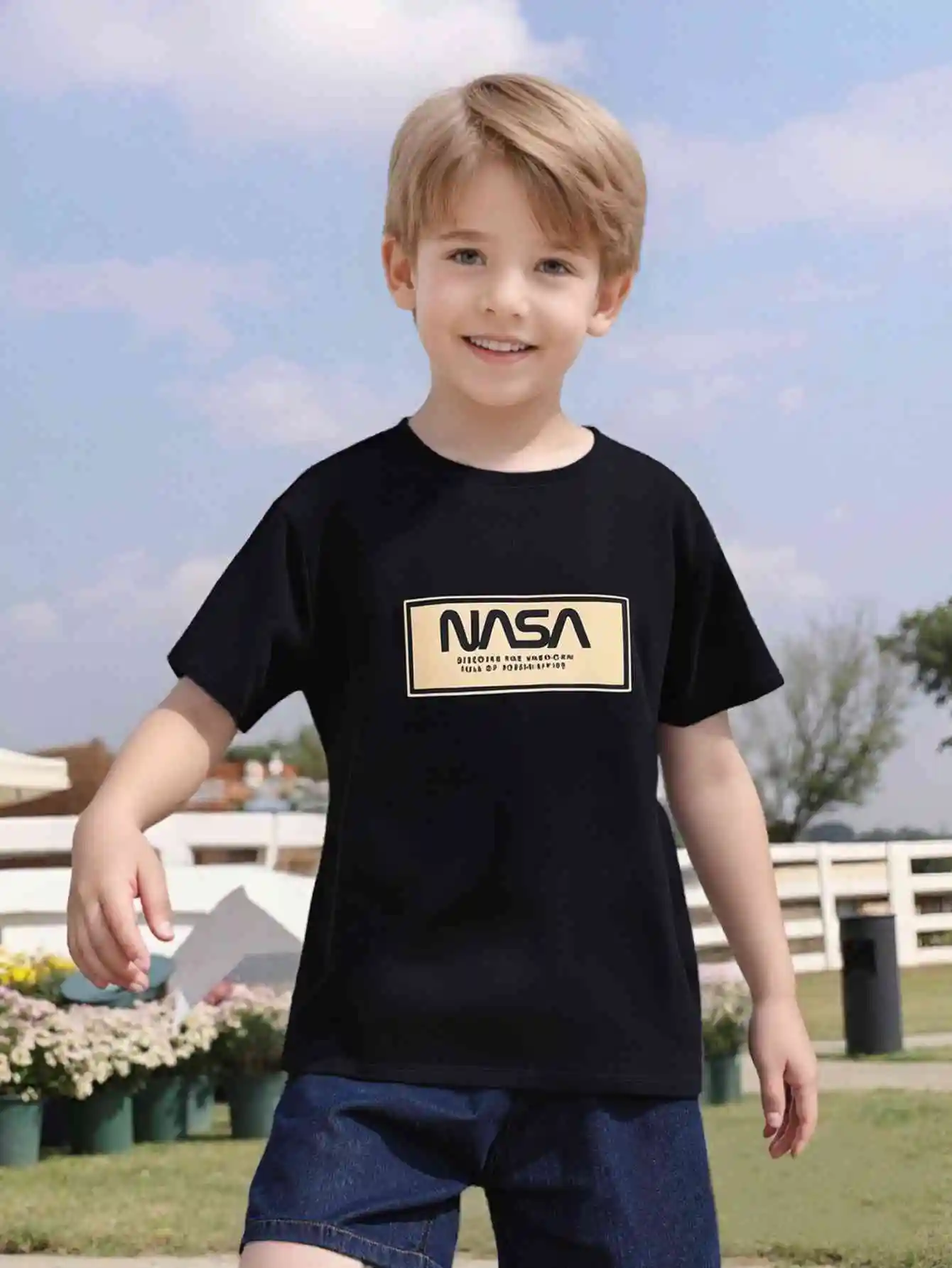 Youth NASA T-Shirt: Inspire Space Curiosity - Retro Style, Future ...