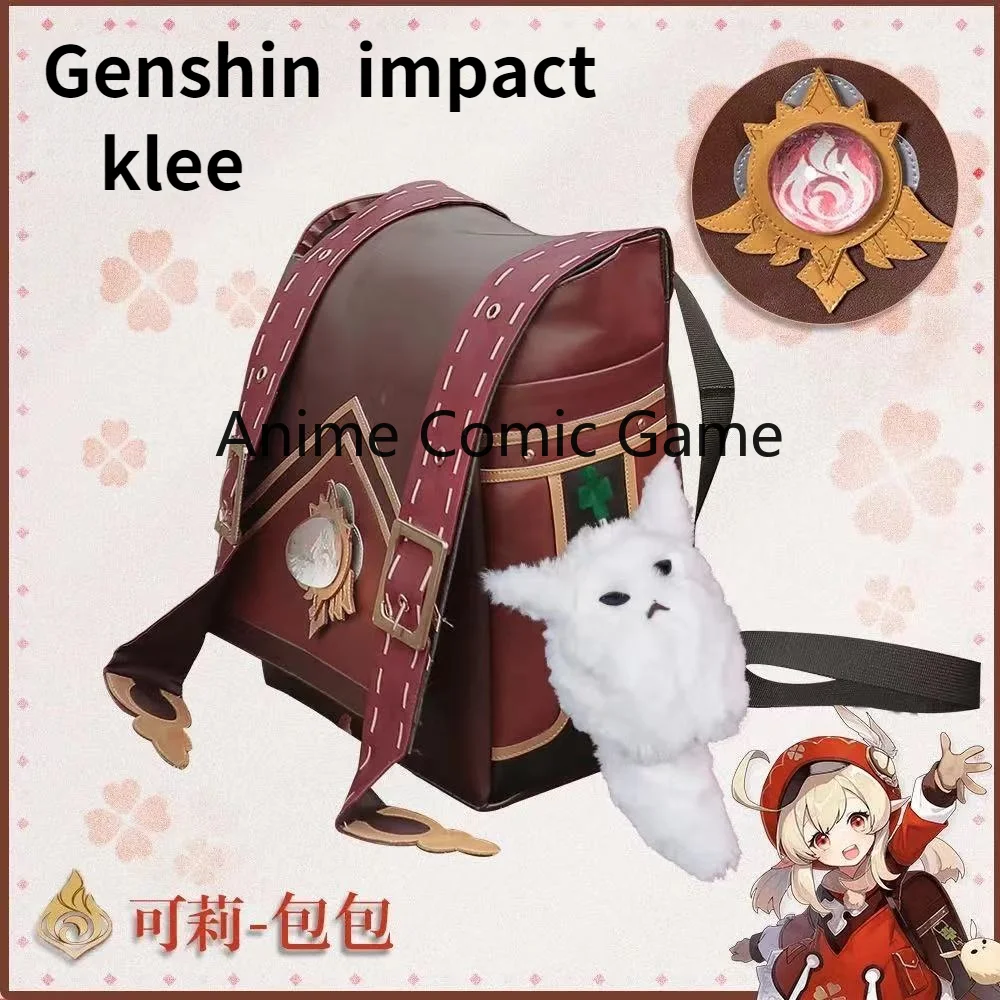 Anime Game Genshin Impact Cosplay Klee Backpack Girls Women Backpack ...