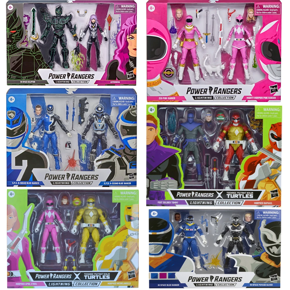 Original Power Rangers Lightning Collection Mighty Morphin Pink Ranger ...