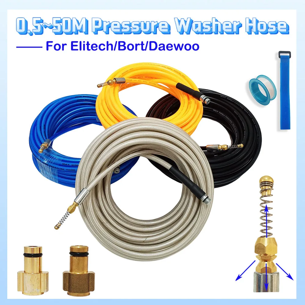 0-5-50M-Sewer-Drain-Water-Cleaning-Hose-High-Pressure-Cleaning-Machine ...