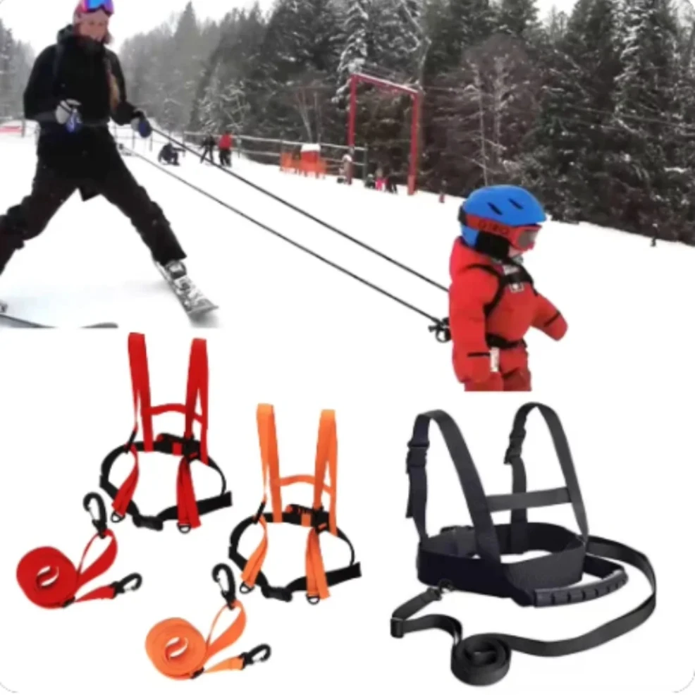 Kids Skiing Harness Safety Shoulder Strap Skating Training Snowboarding ...