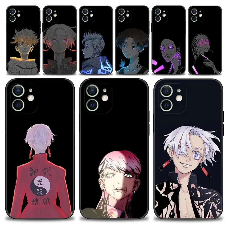 Tokyo Revengers Draken Mikey Bright Color Art For Apple iPhone 14 13 12 ...
