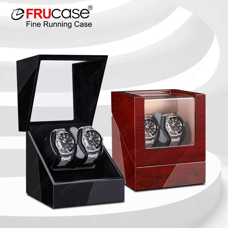 FRUCASE Double Watch Winder For Automatic Watches Watch Box USB ...