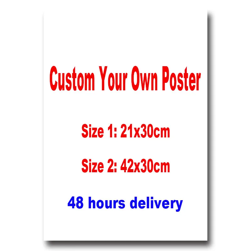 Custom Poster Sizes