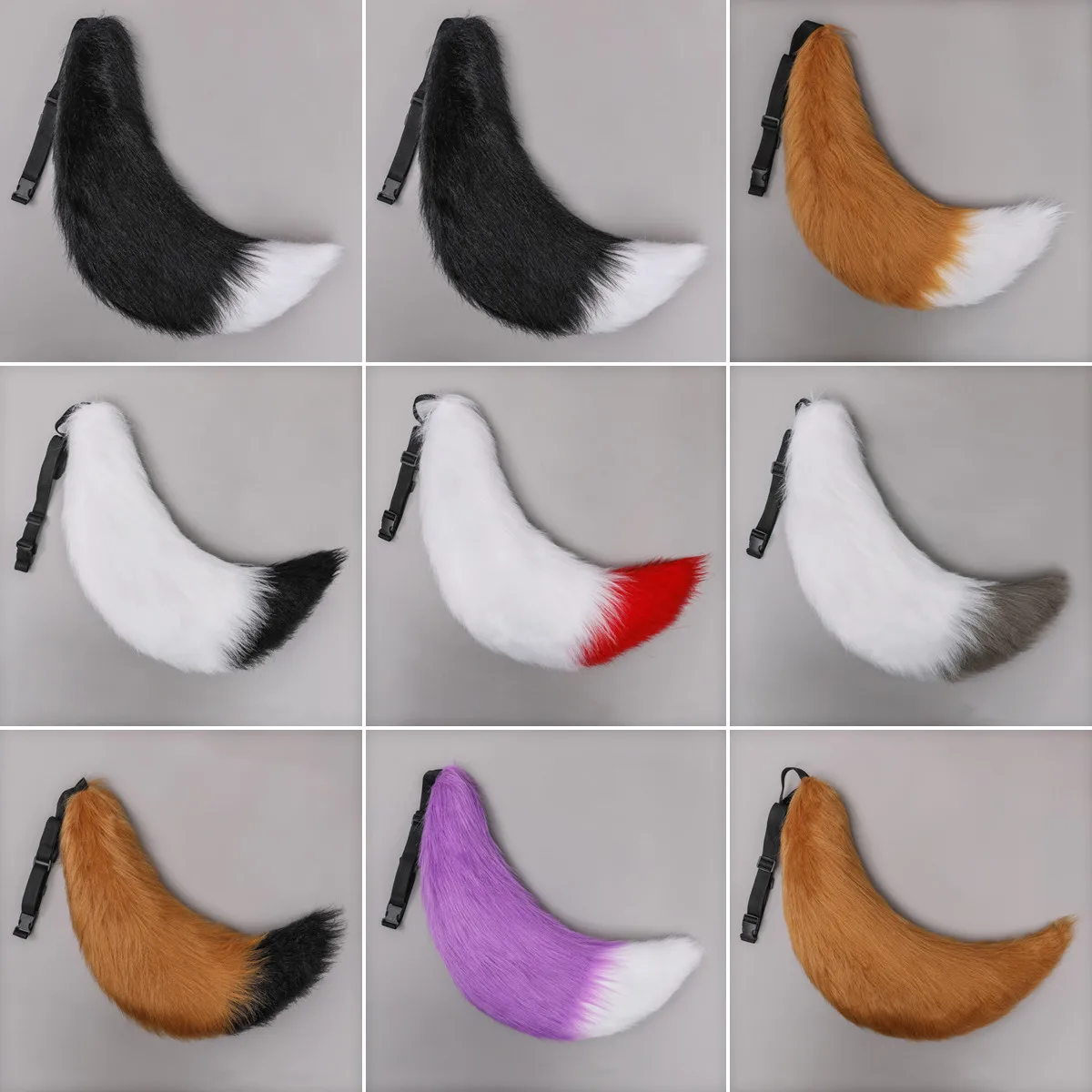 Handmade Simulated Fox Or Wolf Furry Tail Animal Cosplay Prop Lolita ...