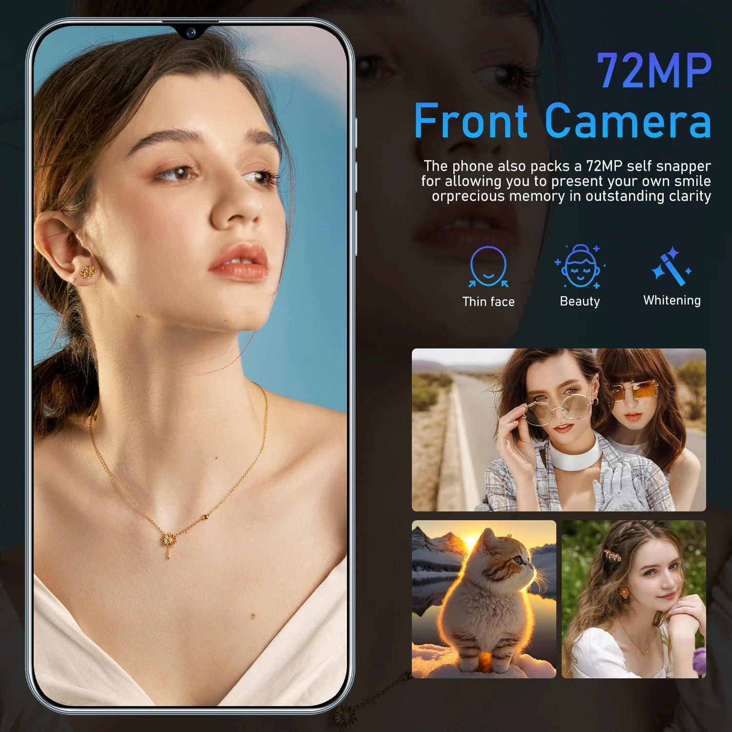 Reno11 Pro 2025 Smartphone 6.8 inch Full Screen 4G/5G Cell Phone 16TB ...