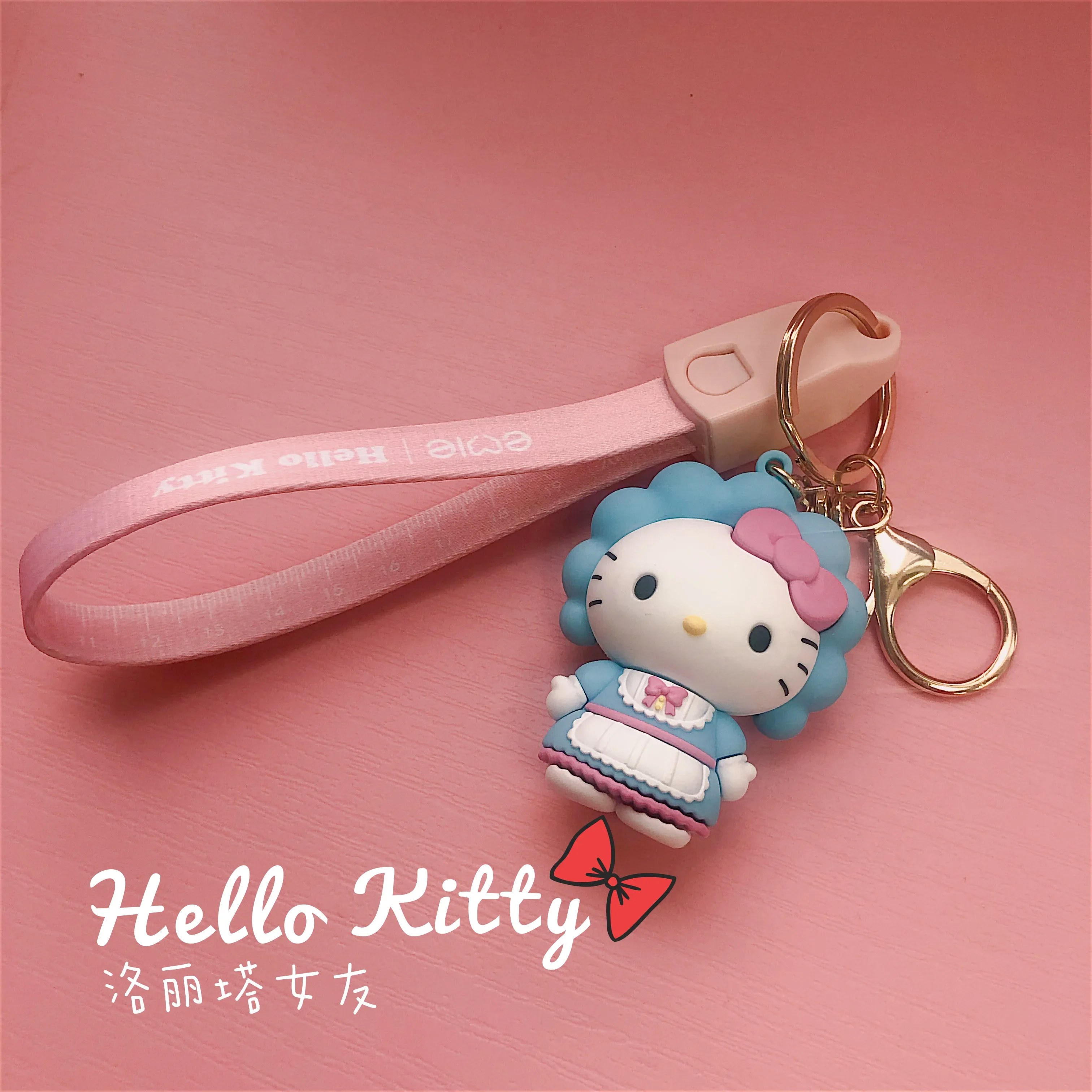 Anime-Hellokitty-Anime-Doll-Data-Cable-Keychain-Bookbag-Pendant-Kawaii ...