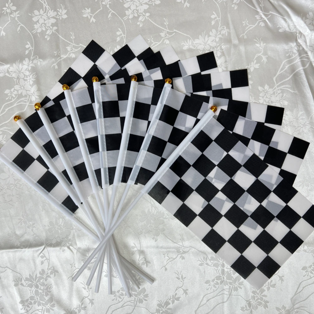 14-21cm-Square-Hand-Flag-Racer-Waving-Flag-Racing-Flags-Car-Flag-Hand ...