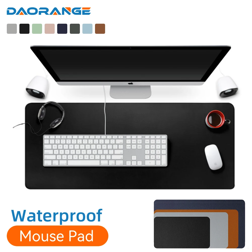 PU-Leather-Waterproof-Mouse-Pad-Large-Size-Office-Desk-Protector-Mat ...