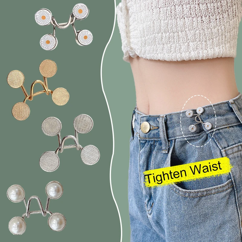 Conjuntos de broches de gancho y ojo para mujer, broches de cintura ...