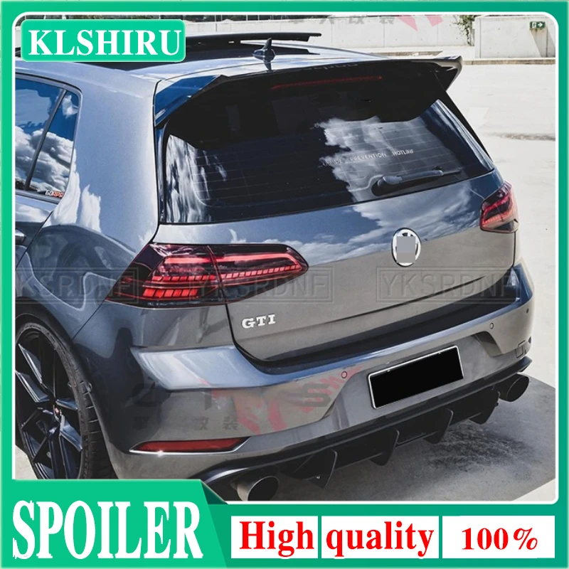 Car Styling for Volkswagen VW Golf 7 MK7 7.5 Rline GTI R GTI/R Spoiler ...